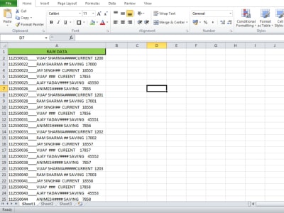 Data cleaning, formatting and editing sorting in Excel sheet. | Upwork