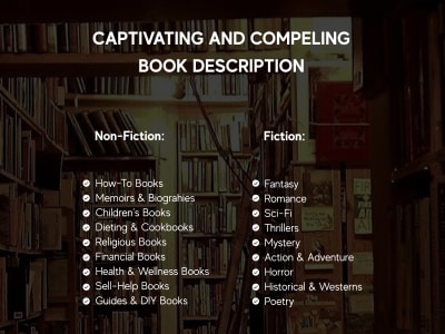 A bestselling book description | Upwork