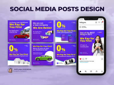 Premium quality social media posts design | Upwork