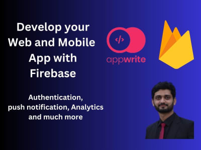 A flutter app with firebase or app write as backend | Upwork