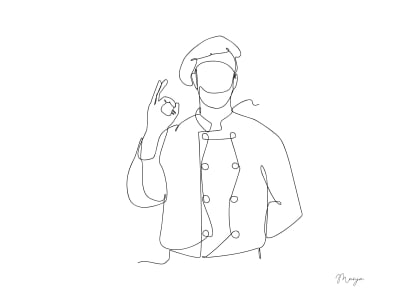 Best line art or continues line art | Upwork