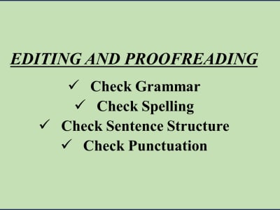 Your documents proofread and formatted | Upwork