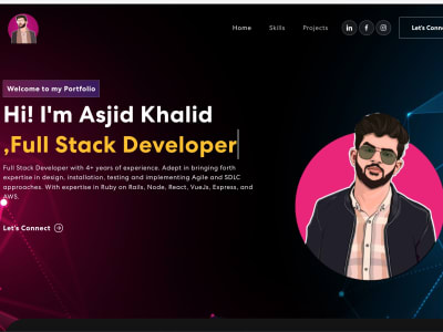 Responsive Web Application in JavaScript/ React / Ruby. | Upwork
