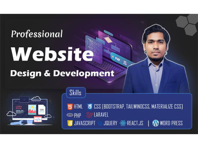 A modern, responsive and a good looking website for your business | Upwork