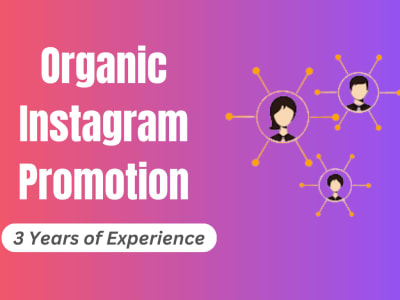 Instagram growth using organic promotion | Upwork