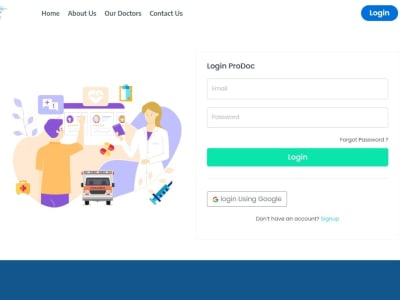 Clinic Management System, where doctors and patients can interact. | Upwork