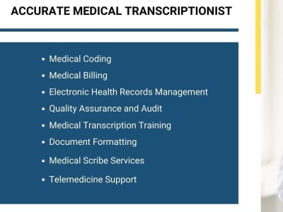 A Medical Transcription and a Professional Medical Transcriber | Upwork