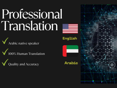 Arabic Translation services professionally | Upwork