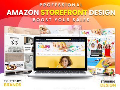 Professional Amazon Brand Store, Amazon Storefront Design | Upwork