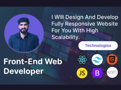 A Javascript | React.js | Next.js| Front End Developer | Upwork