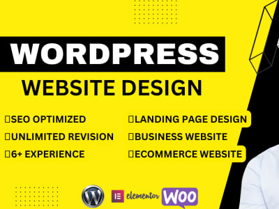 Professional Responsive WordPress Website | WordPress Expert | Elementor | Upwork