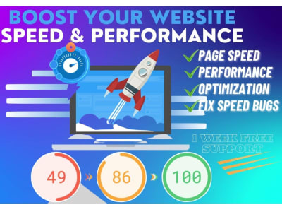 Fast wordpress website, improved site performance,and optimized website | Upwork
