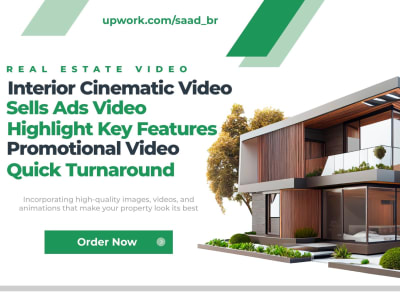 Professional Real Estate Cinematic Promotional Ads Video Editing | Upwork
