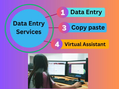 Data Entry or copy-paste work as per your instructions. | Upwork
