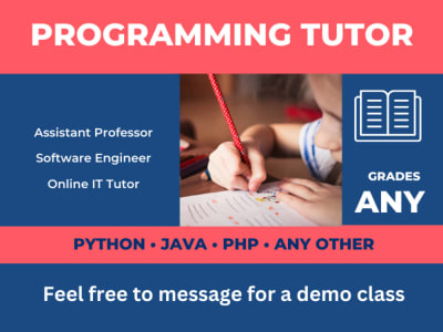 Professional coding tutoring services in PHP, Java, and Python languages | Upwork