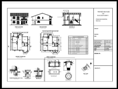 Your hand sketches convert to AutoCAD drowings | Upwork
