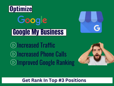 Google My Business, GMB Optimization, and Verification+Rankings |SEO ...