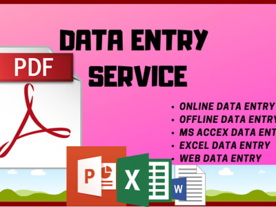 Data Entry Specialist PDF to Word/Excel & Google Sheet Conversation | Upwork
