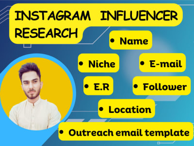 100 Instagram Influencer + 5 E-mail outreach templates + strategy guide ...