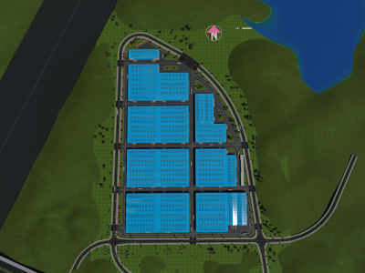 Site plan, earthwork analysis and profile, for a land development ...