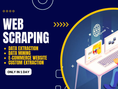 Web Data Extraction, web scraping, data scraping, and data mining Service | Upwork