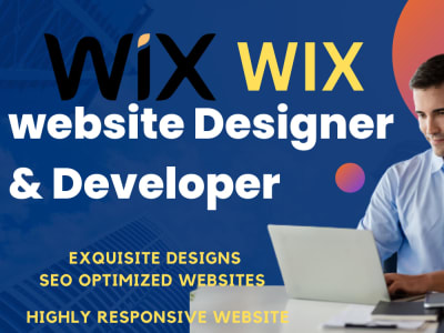 A responsive and eye-catchy website design and development on Wix, | Upwork