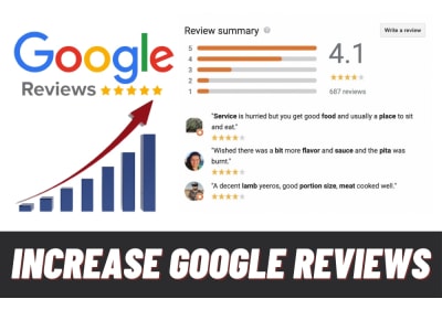 Increase Google Reviews And Google ratings organically | Upwork