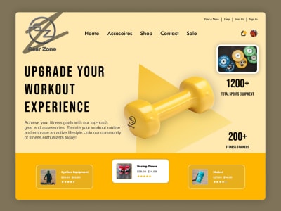 A nice and clickable design! | Upwork