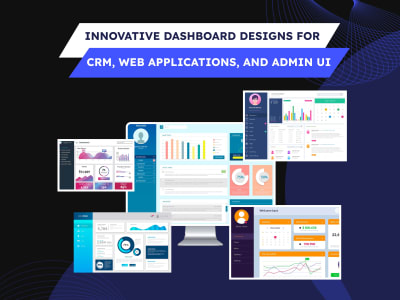 Design dashboard, web app, CRM and admin panel UI | Upwork