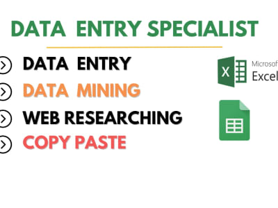Expert Data Entry Specialist for Accurate and Efficient Results | Upwork