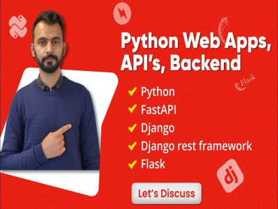 A Python developer to build web apps, APIs, and backend services | Upwork
