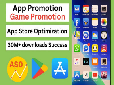 Guaranteed app installation, mobile apps and game apps promotion | Upwork