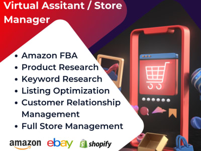 A Store Manager & Virtual Assitant for your Amazon, Shopify and eBay ...