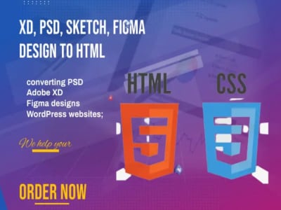 XD, PSD, Sketch, Figma Design to HTML | Upwork