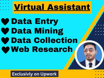 Skills in data entry, data collection & web research skills | Upwork