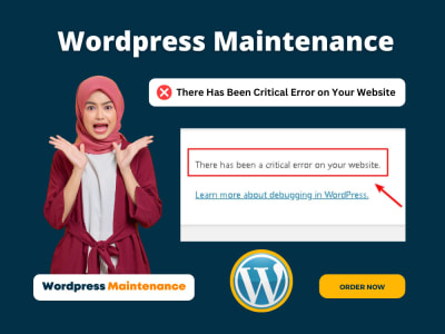 Fix bug There Has Been Critical Error on Your Website Wordpress | Upwork