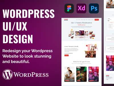 UI UX Design For Your WordPress Website In Figma | Upwork