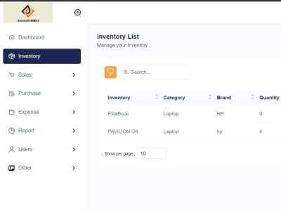 Inventory management system for your business. | Upwork