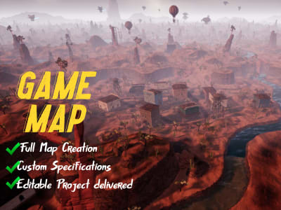 An outstanding Game Map in Unreal Engine(Level Design) | Upwork