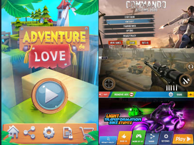Creative User Engaged UI/UX For Games and App with Prototype ...