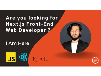 Next.js Developer | Front End Developer | Figma to Next.js / Tailwind | Upwork