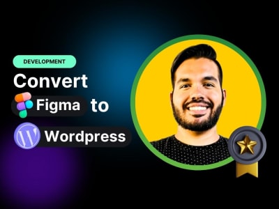A convert figma web design to wordpress | Upwork