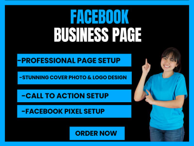 Perfect create setup and design Facebook business page | Upwork