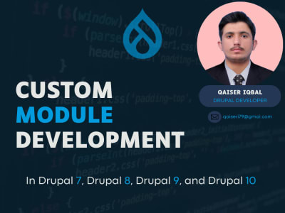 A Drupal Custom Module for Custom Functionality with high-quality code. | Upwork