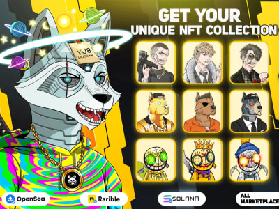 Unique NFT art design and generate 1k,5k, and 10k collection | Upwork