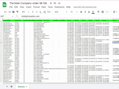 Solar Leads By Using Google Map | Upwork