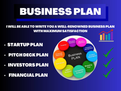 An impeccable Business Plan, Start-up, Financial, and Pitch Deck Plan ...