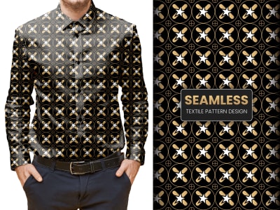 Seamless textile or fabric pattern design | Upwork