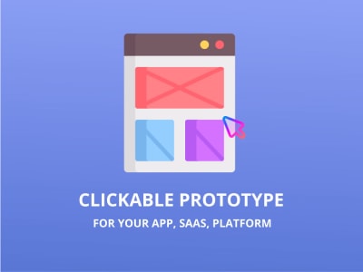 A clickable low-fidelity prototype UX/UI, SaaS, Platform | Upwork