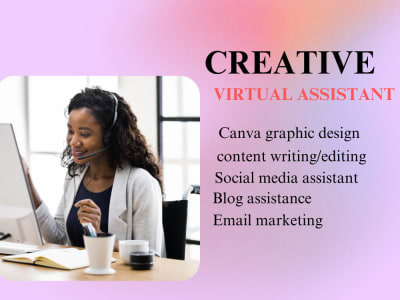 A committed creative virtual assistant | Upwork